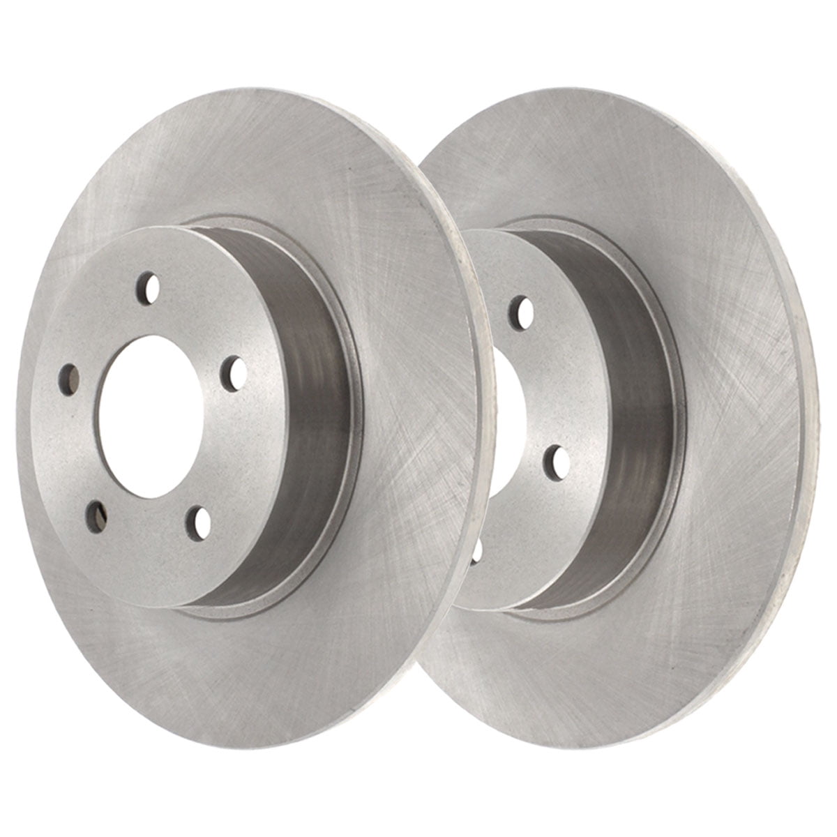 AutoShack Rear Brake Rotors Pair of 2 Driver and Passenger Side ...