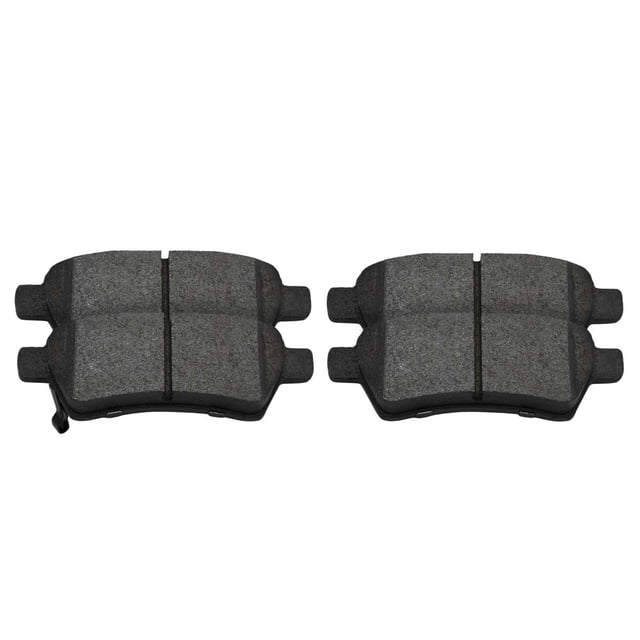 AutoShack Rear Ceramic Brake Pad Kit Driver and Passenger Side ...