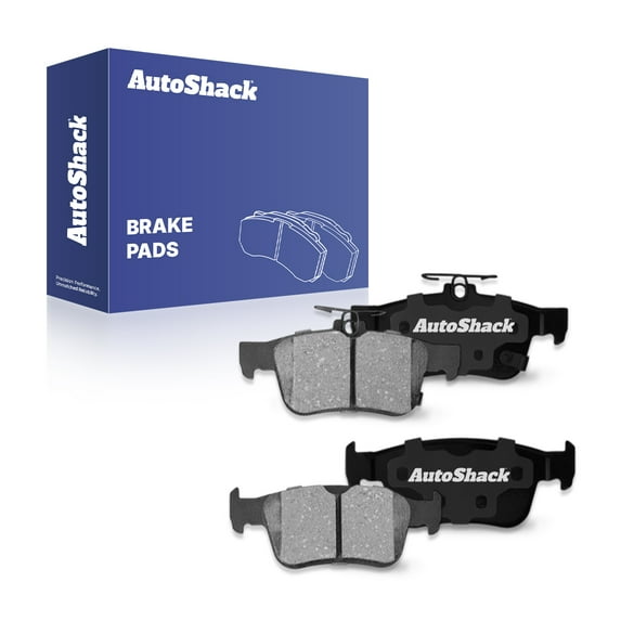AutoShack Ceramic Brake Pad Kit, Rear Driver and Passenger Side ...