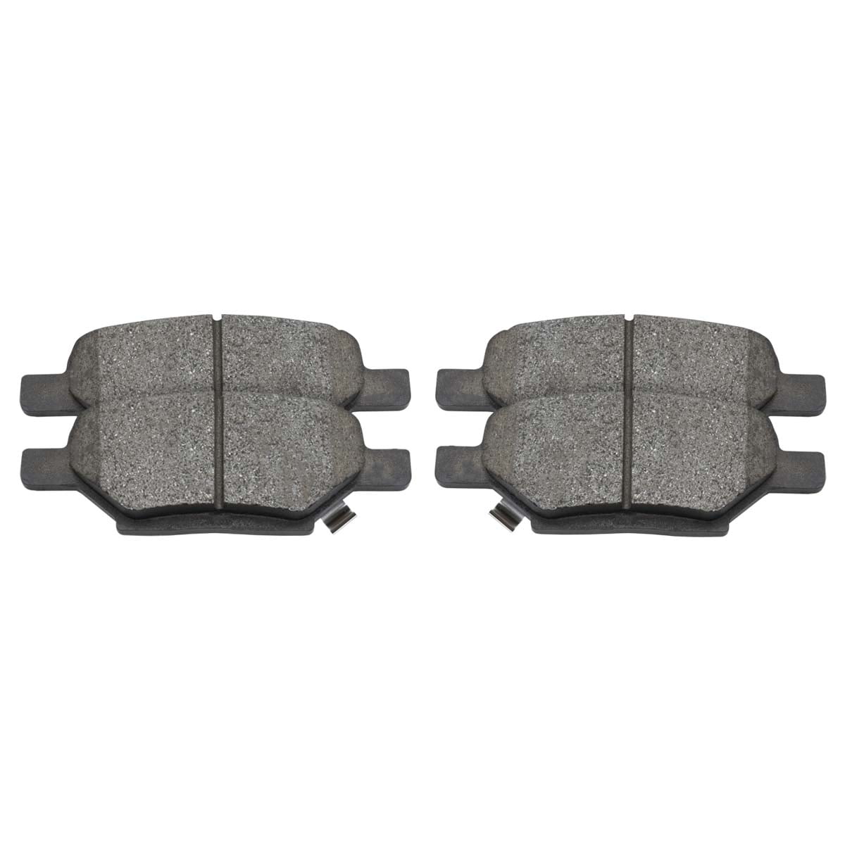 AutoShack Rear Ceramic Brake Pad Set Driver and Passenger Side ...