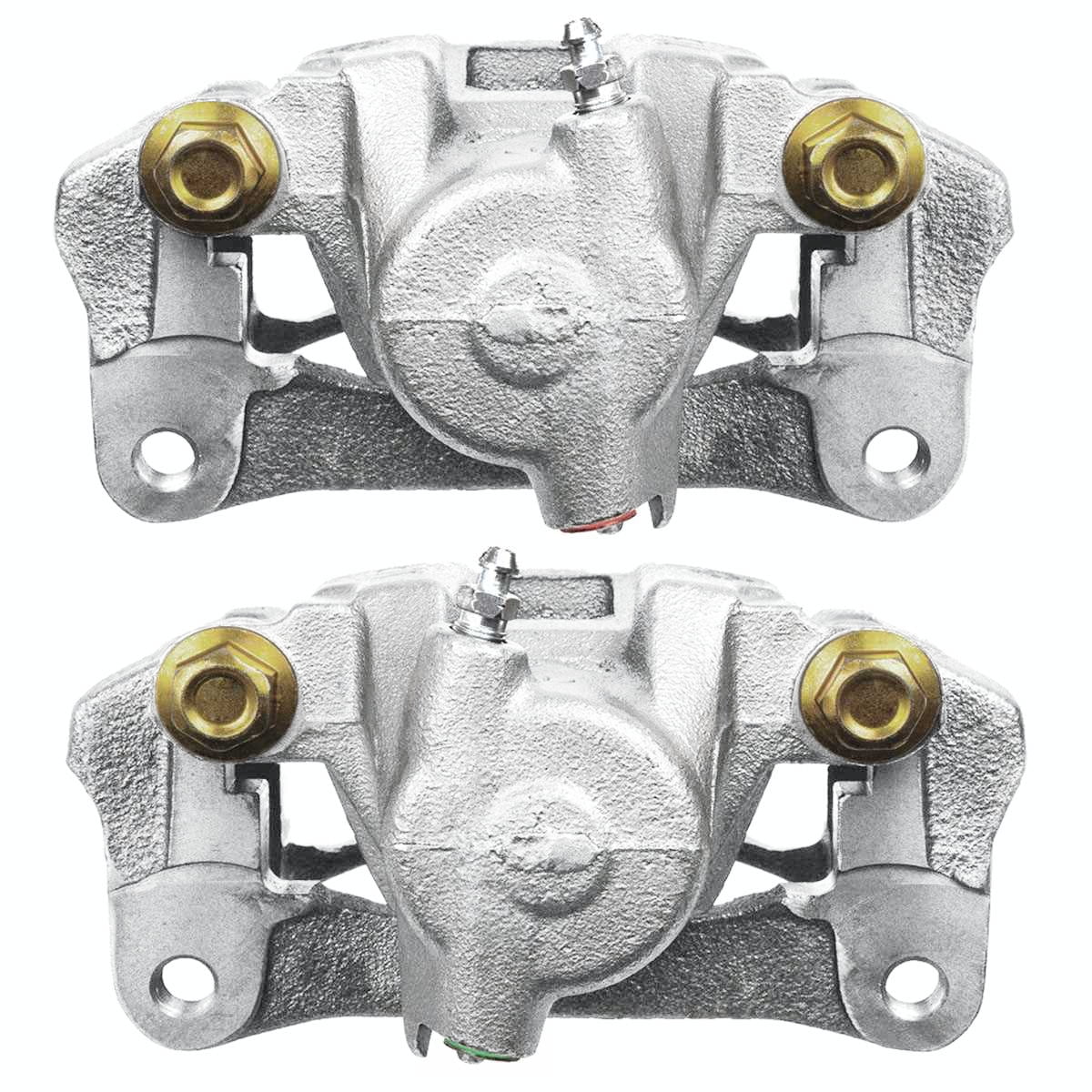 AutoShack Rear Brake Calipers Set of Assembly with Bracket Replacement ...