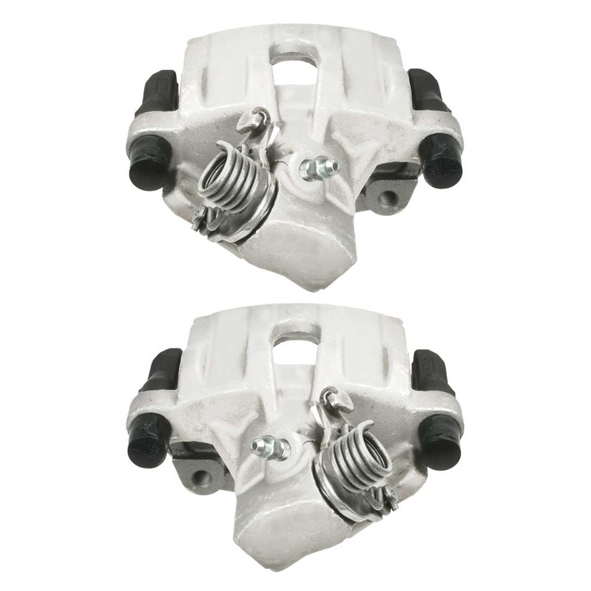 AutoShack Rear Brake Calipers Set of Assembly with Bracket Replacement ...
