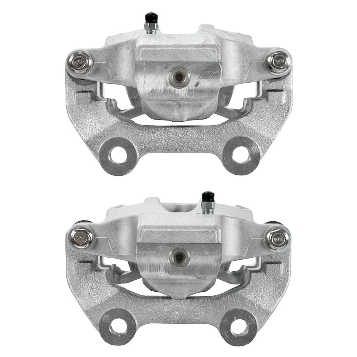 AutoShack Rear Brake Calipers Set of Assembly with Bracket Replacement ...