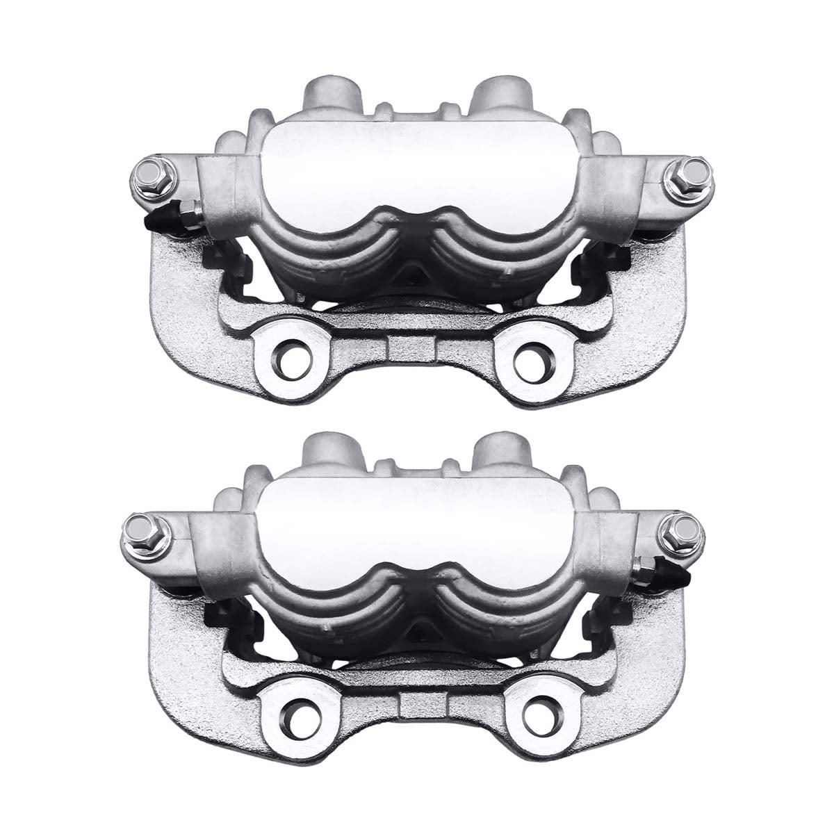 AutoShack Rear Brake Calipers Set of 2 Assembly with Bracket ...