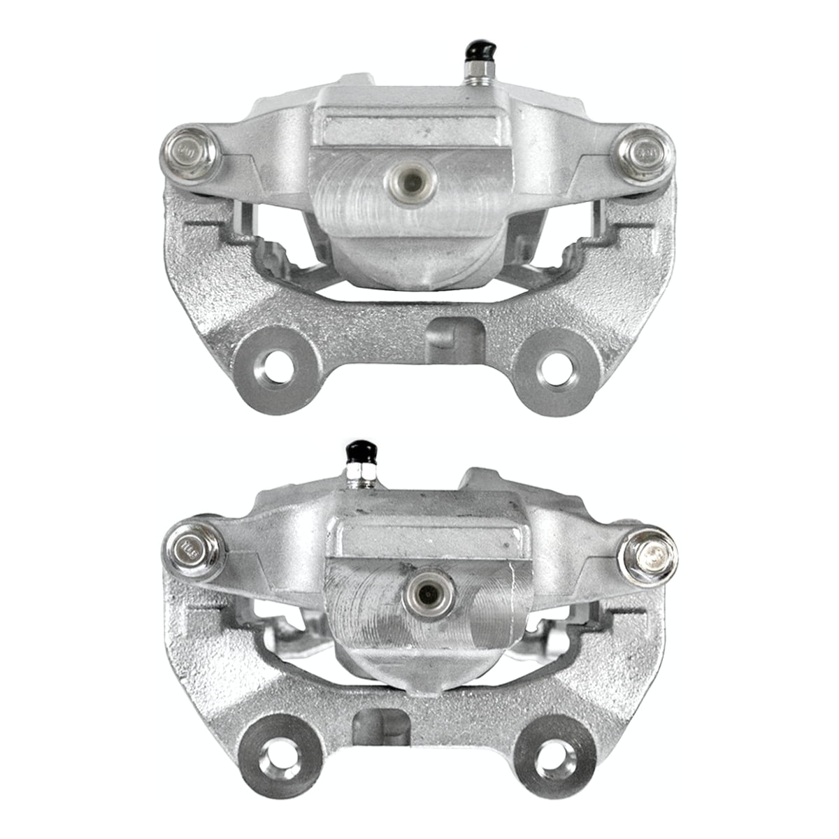 AutoShack Rear Brake Calipers Set of Assembly with Bracket Replacement ...