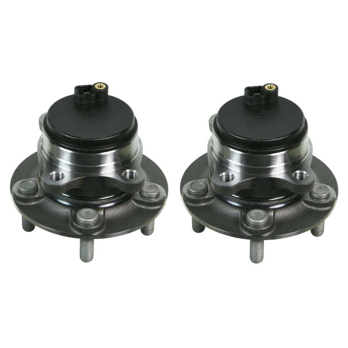 AutoShack Rear Wheel Hub Bearing Pair of 2 Driver and Passenger Side ...