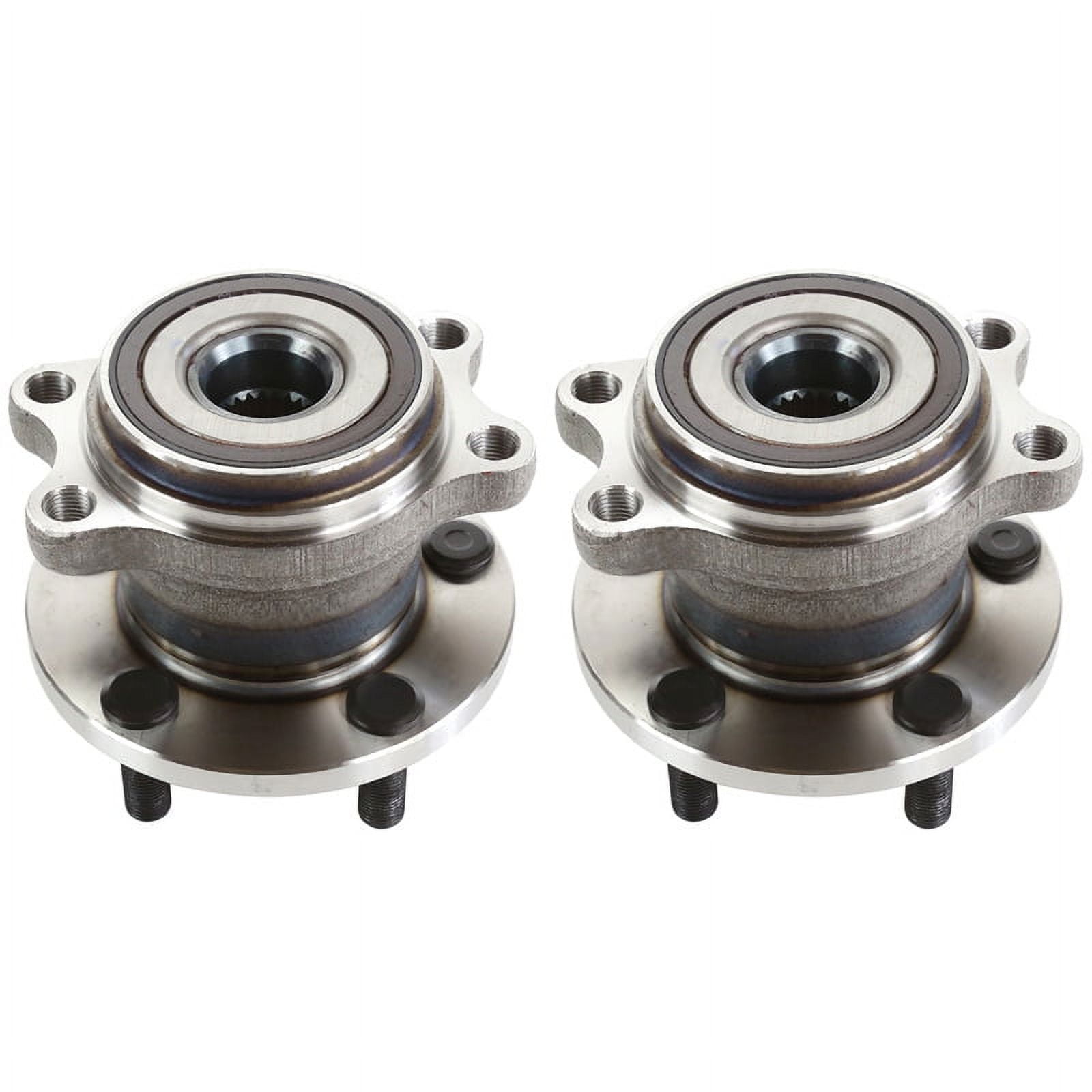 AutoShack Rear Wheel Hub Bearing Pair of 2 Driver and Passenger Side ...
