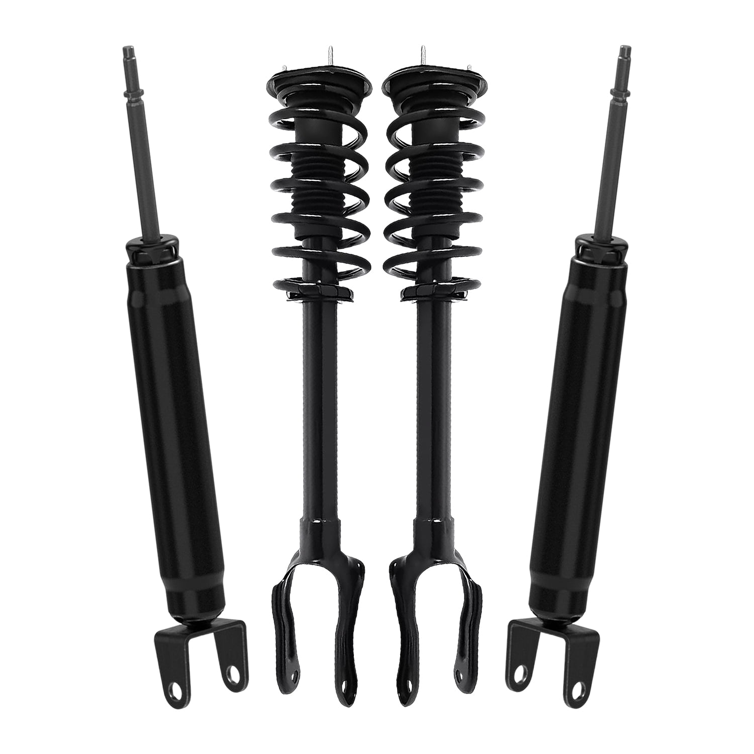 AutoShack Front and Rear Complete Strut & Coil Spring Assemblies ...