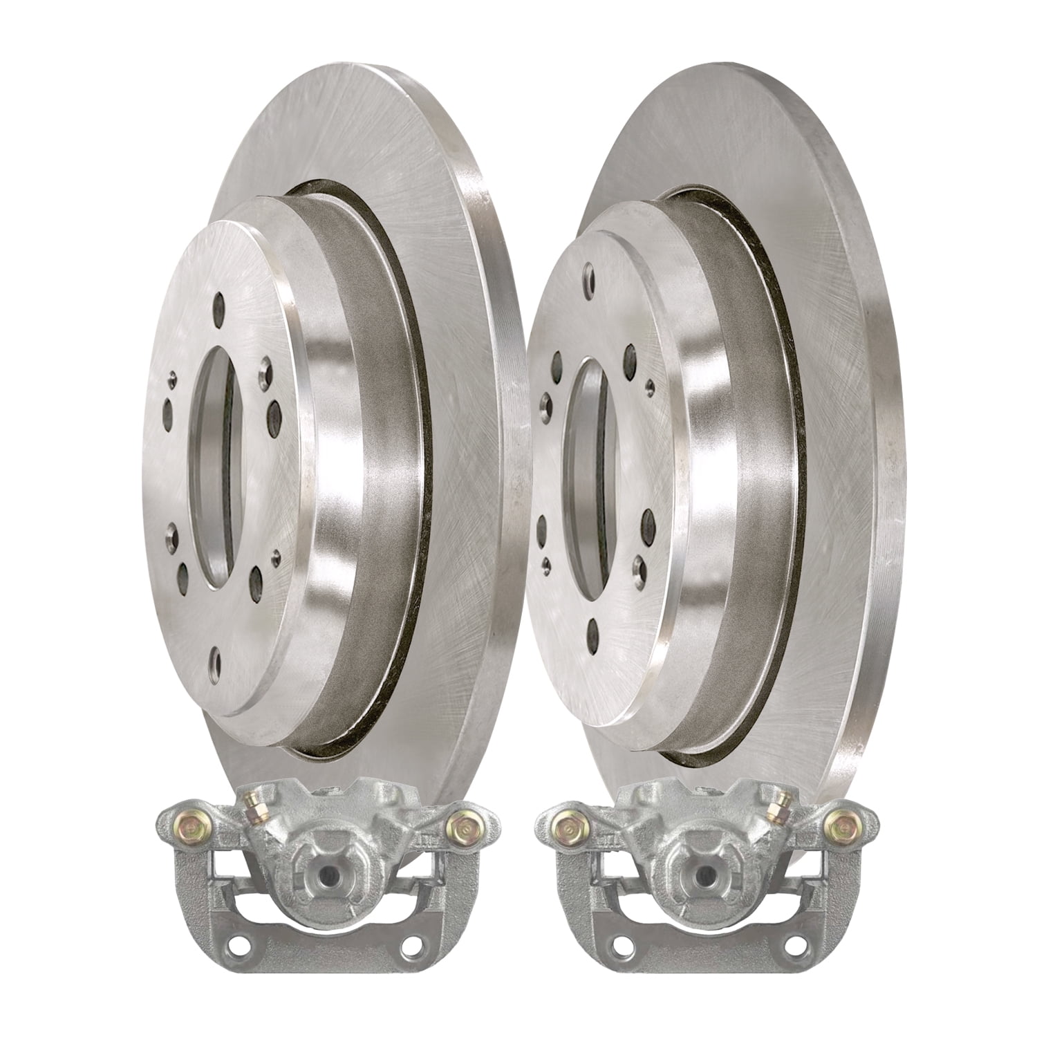 Autoshack Rear Brake Pad and Rotor Kit Replacement for 2005-2010 Honda Odyssey 3.5L V6 FWD Disc ...