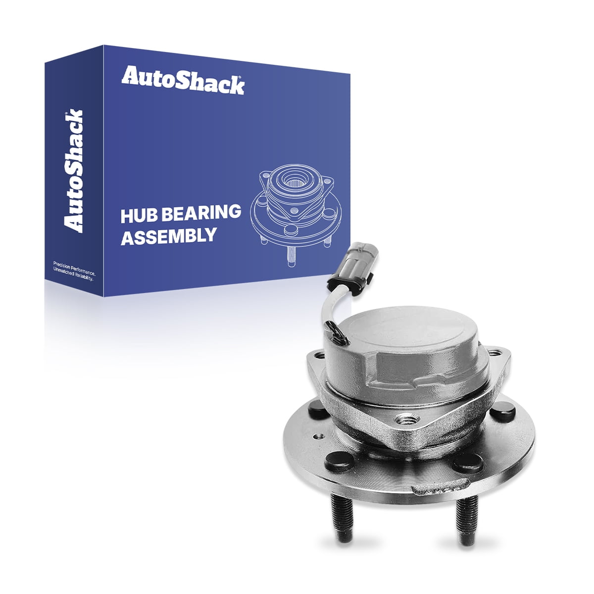 AutoShack Front Wheel Hub Bearing Assembly with ABS Replacement for ...
