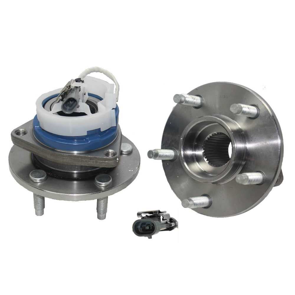 AutoShack Wheel Hub Bearing Set 2 for Chevrolet, Buick, Cadillac ...