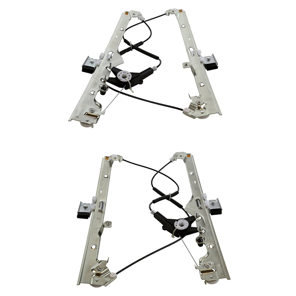 AutoShack Window Regulators Power Front Driver and Passenger Side Set ...