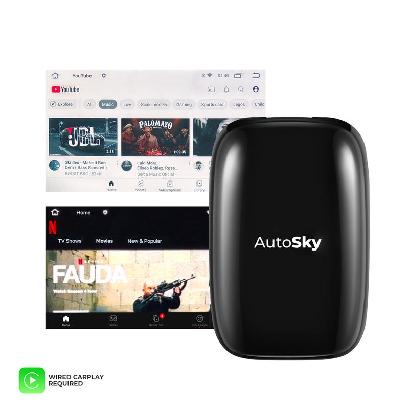 AutoSky Ai Box Lite X - Elevate your vehicle experience! Wired CarPlay ...