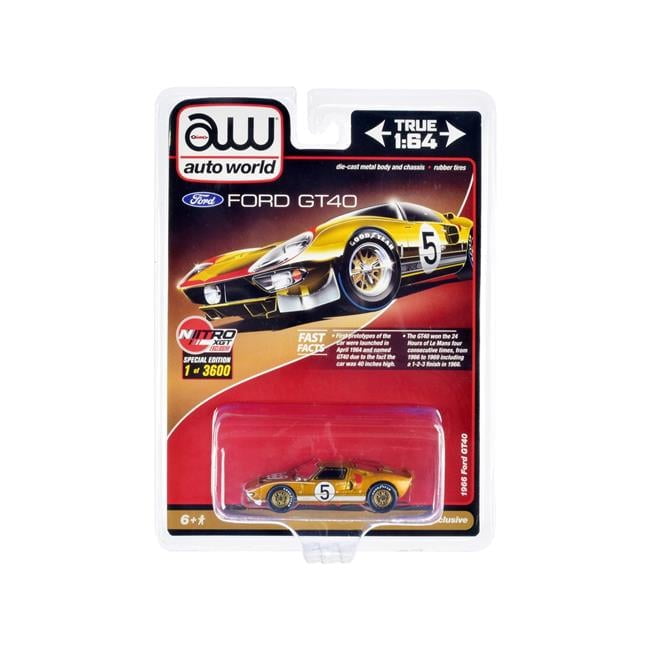 AutoWorld No.5 Gold with Graphics Limited Edition to 3600 Pieces ...