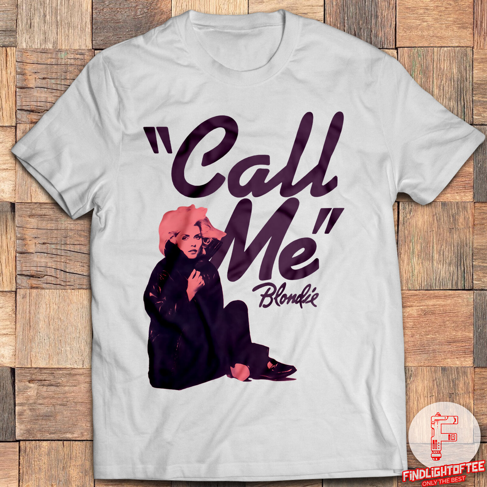Autoamerican Album Blondie Call me T-Shirt Backfired Hanging on the ...
