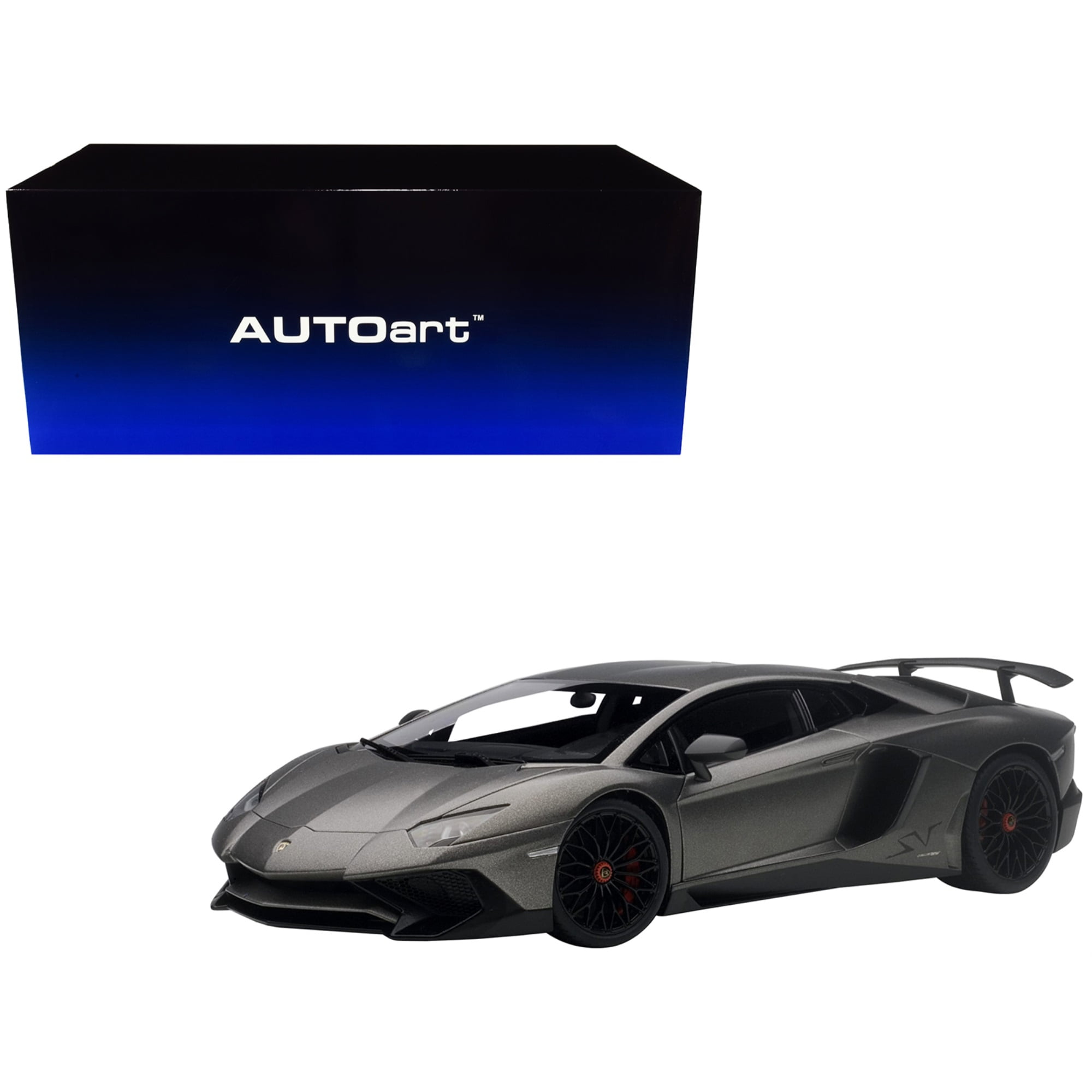 Autoart 74554 Lamborghini Aventador LP750-4 SV Grigio Titans- Matt Gray ...