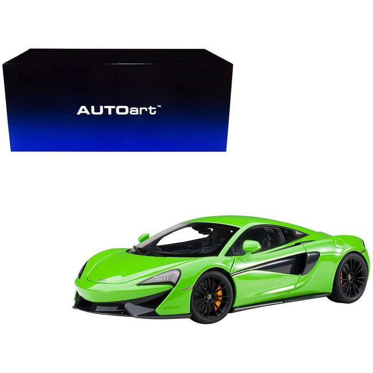 Autoart 76042 Mclaren 570S Mantis Green with Black Wheels 1-18 Scale ...
