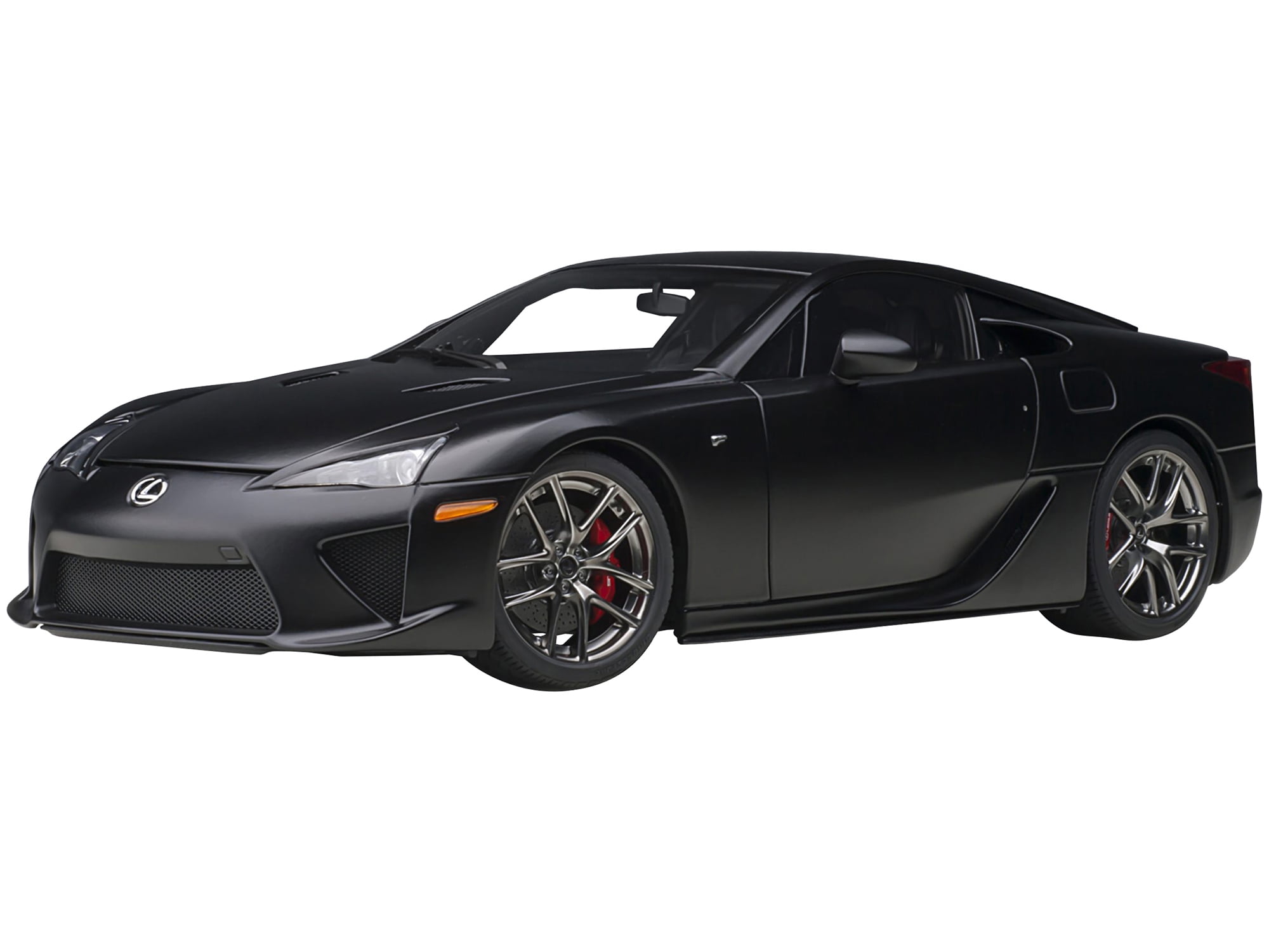 Lexus LFA Matt Black 1/18 Model Car by Autoart - Walmart.com