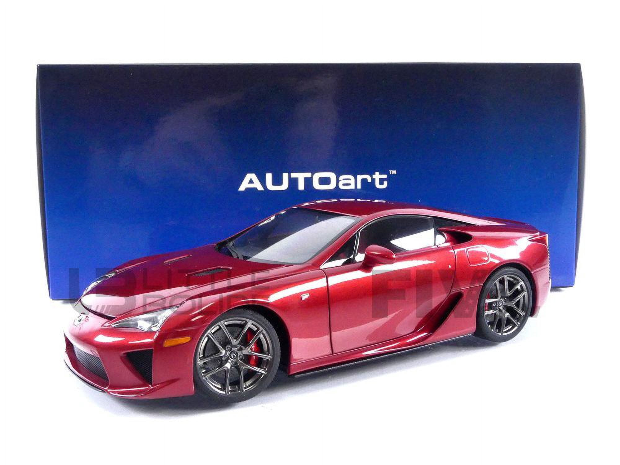 Autoart 78853 Pearl Red Metallic 1 by 18 Scale Model Car for Lexus LFA ...