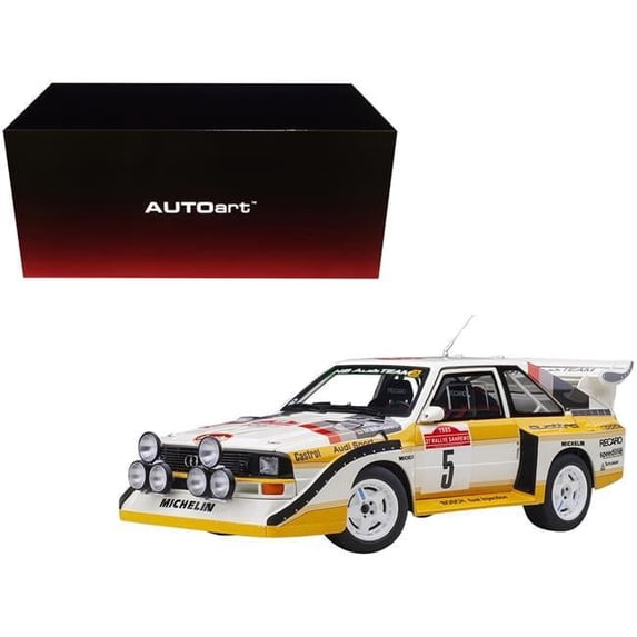 Audi Quattro S1 #5 W. Roehrl - Ch. Geistdoerfer Winner Rally San Remo ...