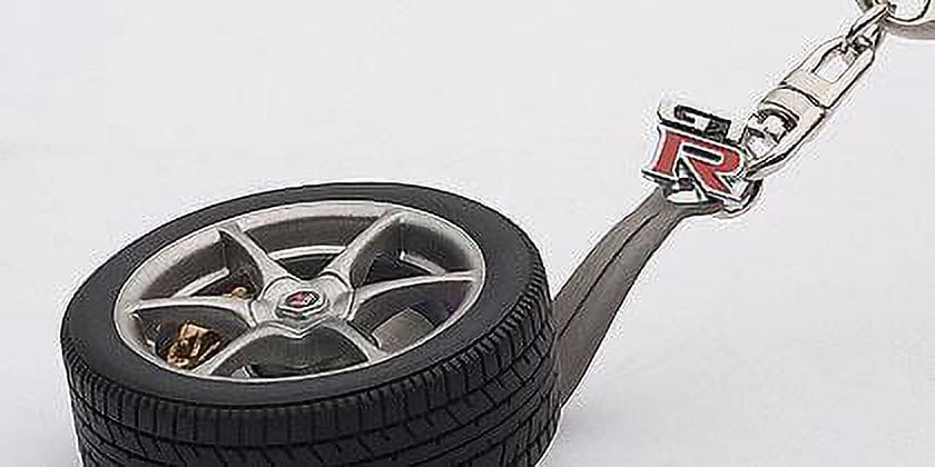 Autoart GT-R Wheel Keychain - Walmart.com