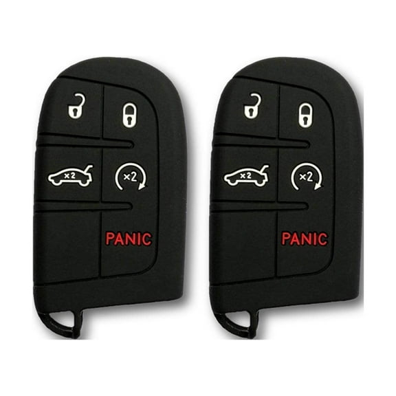 Compatible Key Fob Cover for Jeep Grand Cherokee Dodge Charger ...