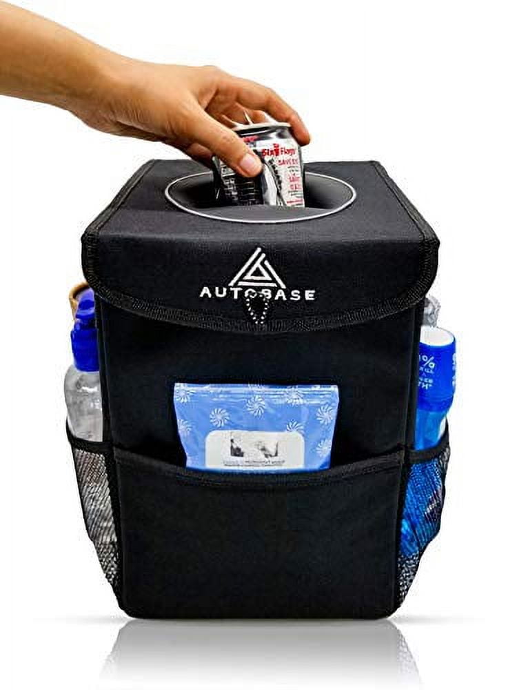 Autobase Trash Can for Car | Truck SUV Trash Bin Large 3 Gallon Size ...
