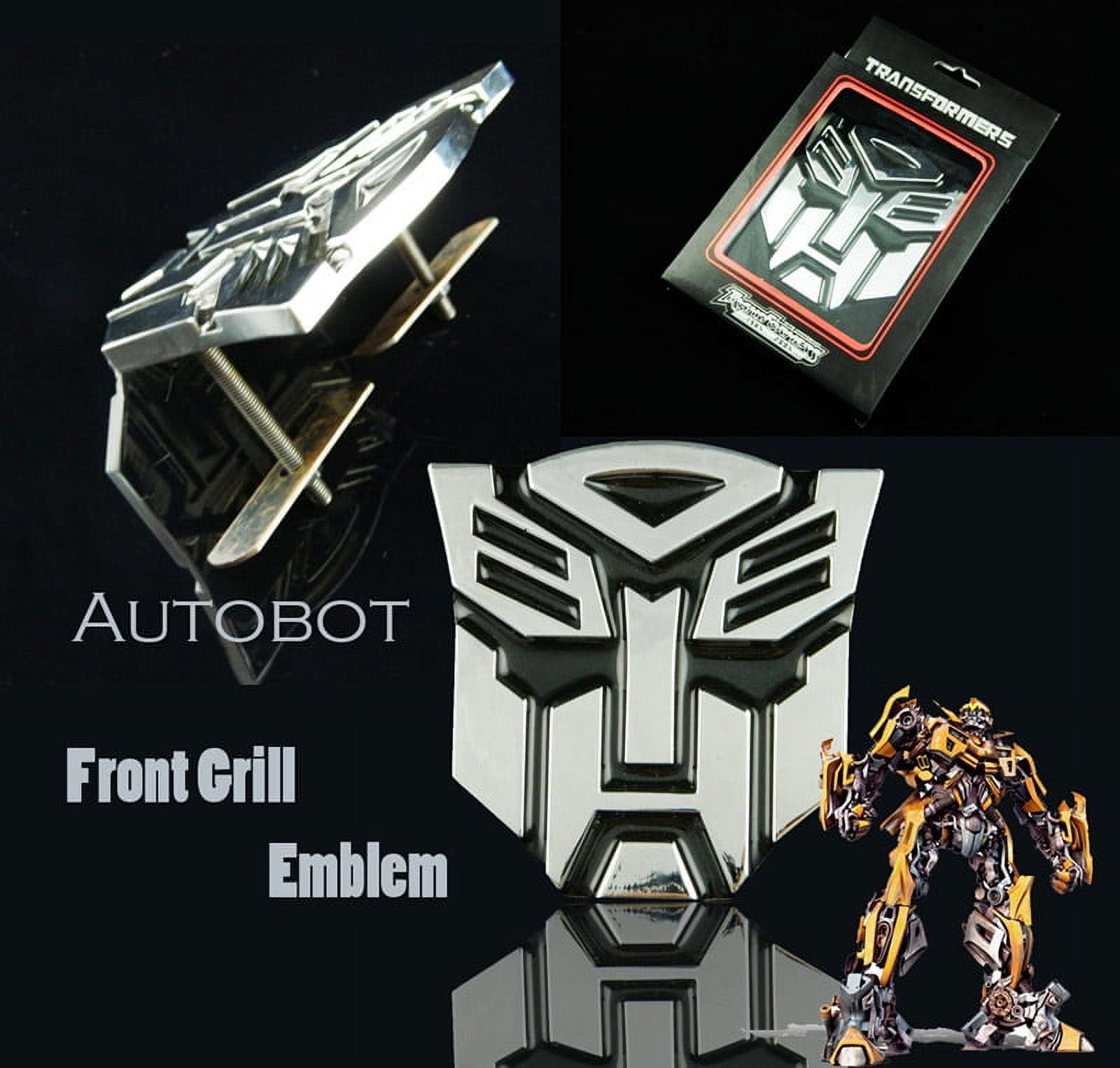 Packable Play Autobot Grille Emblem Automotive Decal, 4" - Walmart.com