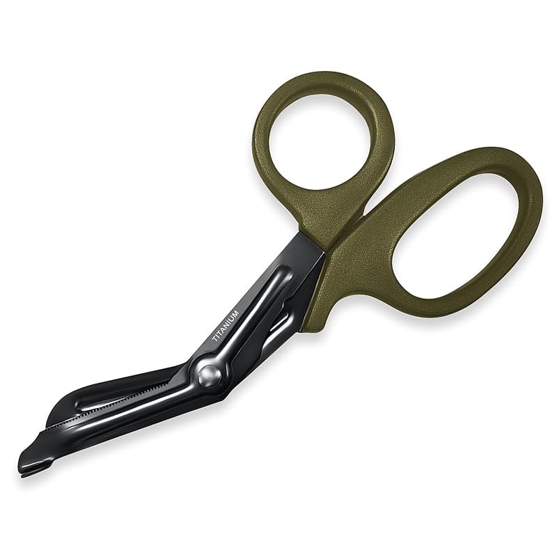 Autoclavable Titanium Adhesive Bandage Scissors 7 1/ 4inch Bend ...