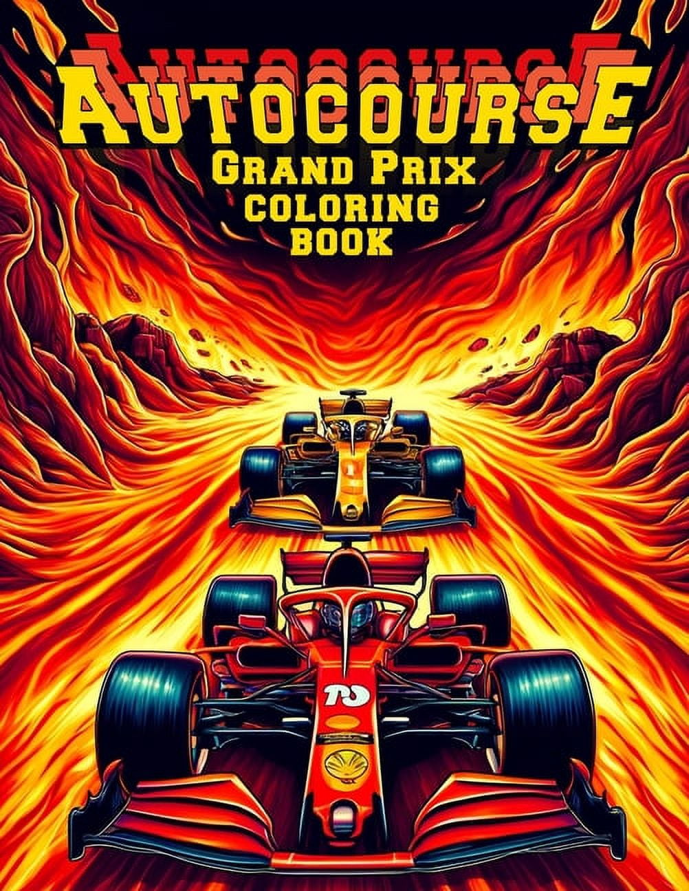 Autocourse Grand Prix Coloring Book: Honor the heroes of the track with ...