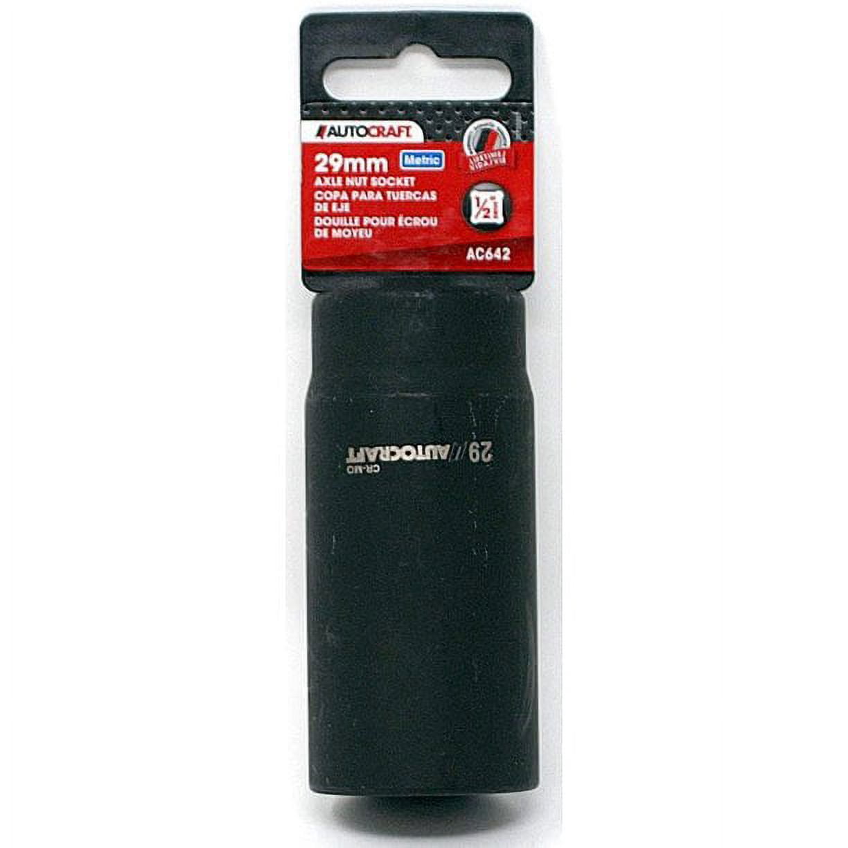 Autocraft ATC-AC642 29 MM Axle Nut Socket - Walmart.com