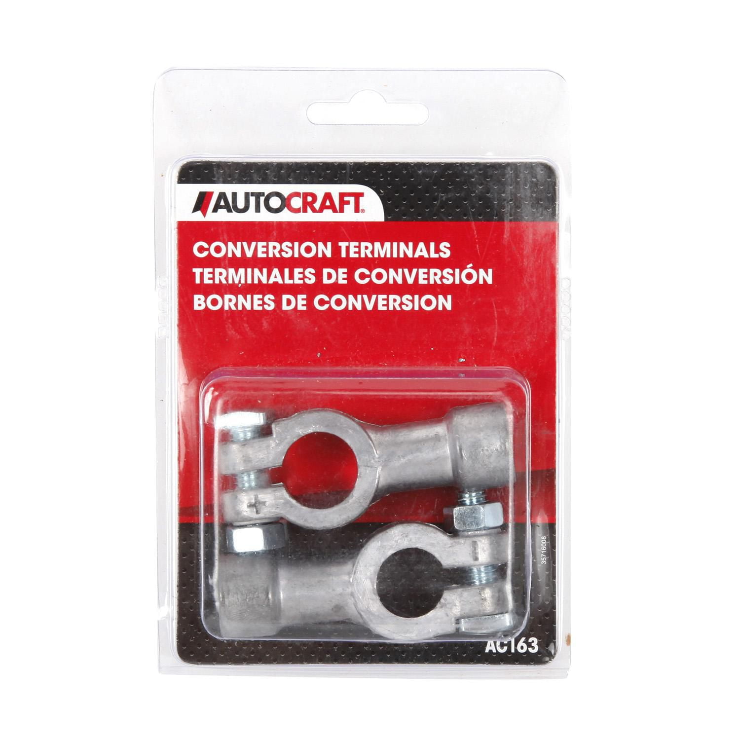 Autocraft Conversion Battery Terminals, 1 Pr - Designed to convert a ...