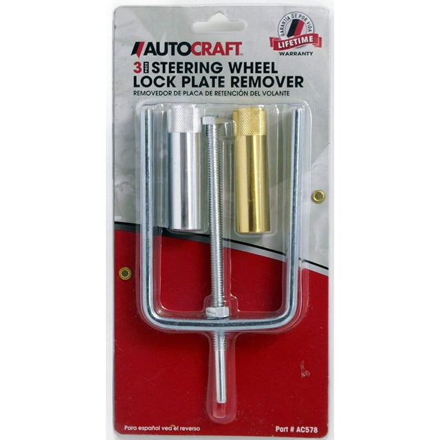 Autocraft - Steering Wheel Lock Plate Remover Tool - Walmart.com
