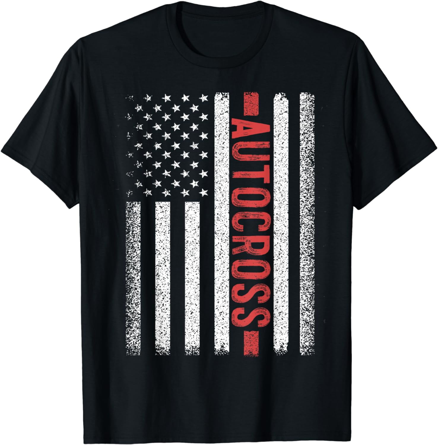 Autocross American Flag 4th of July Solo Auto-x T-Shirt - Walmart.com