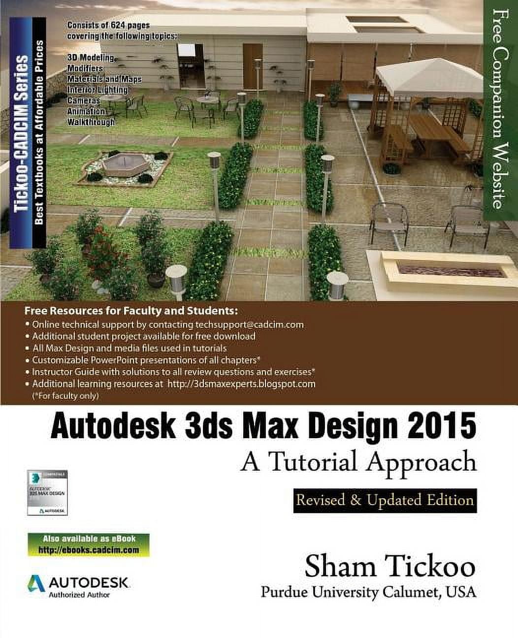 Autodesk 3ds Max Design 2015 : A Tutorial Approach - Walmart.com
