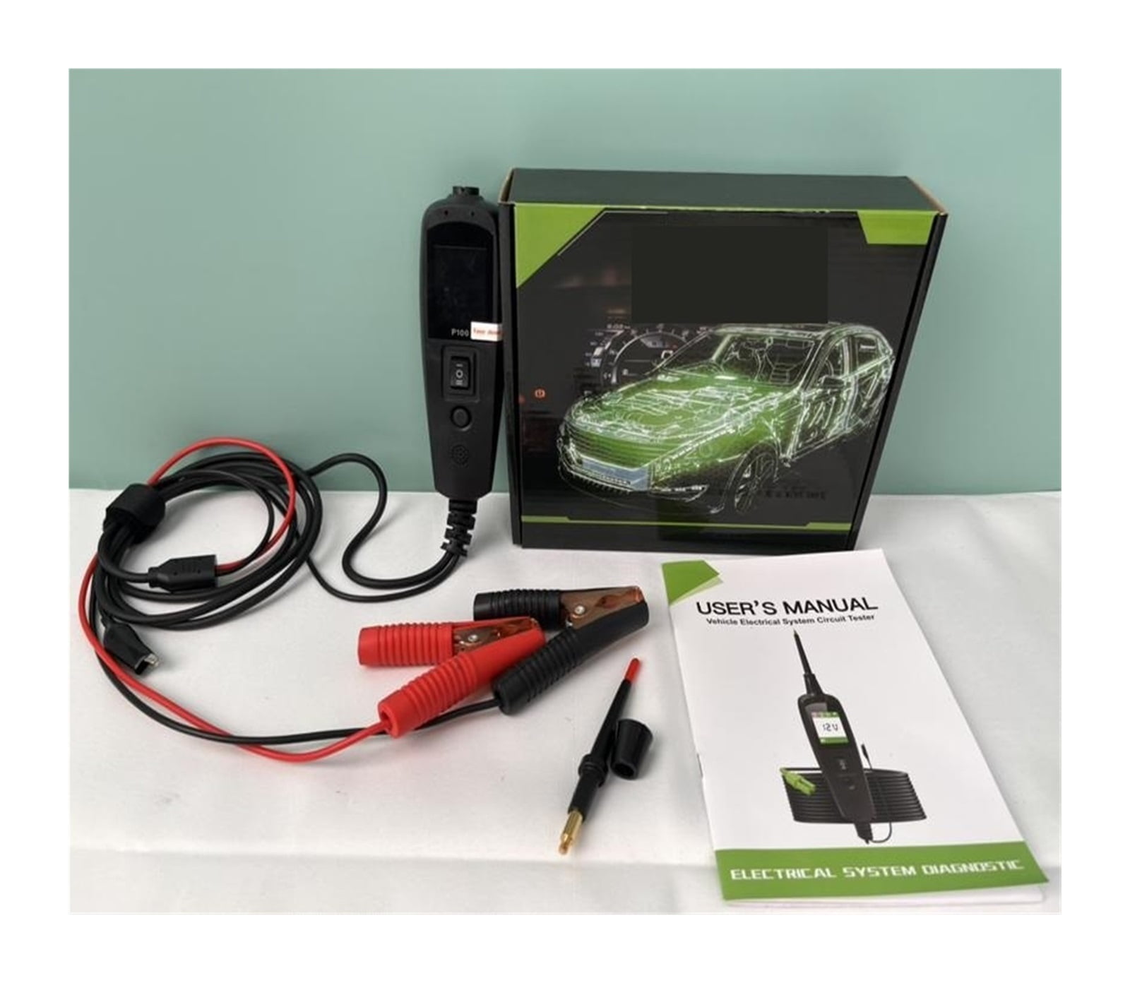 Autoe And Motorcycle Truck Circuit Diagnostic Instrument P100 Short ...