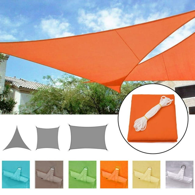 Autoez 13' x 19.5' Rectangle Sun Shade Sail Waterproof UV Block Shelter ...