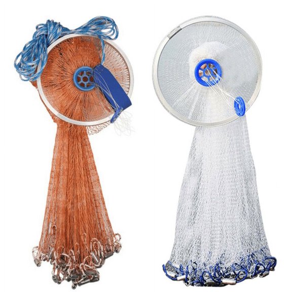 Betts Fishing Old Salt Deep Hole Cast Net with Durable Webbing, 0.38 in ...