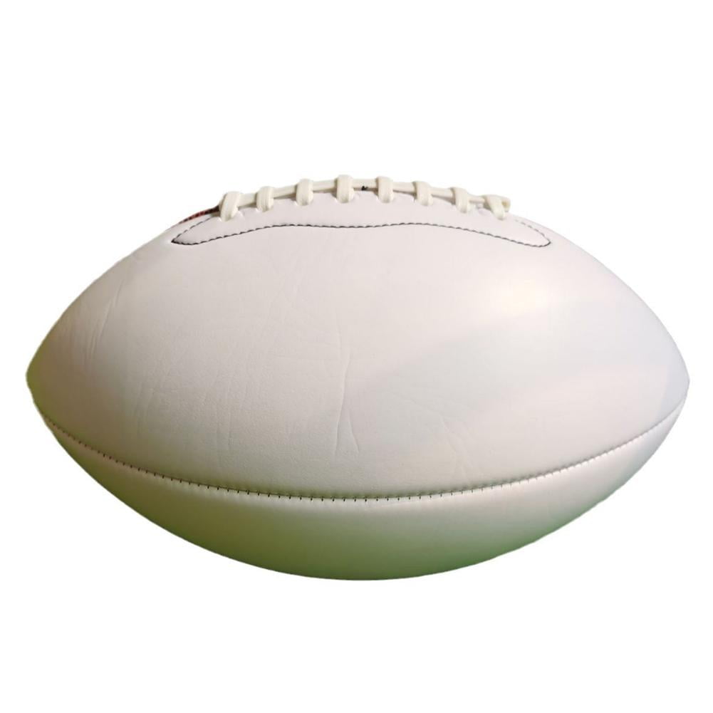 Autograph Football Blank White Panels Mini Football Official Rugby Game ...