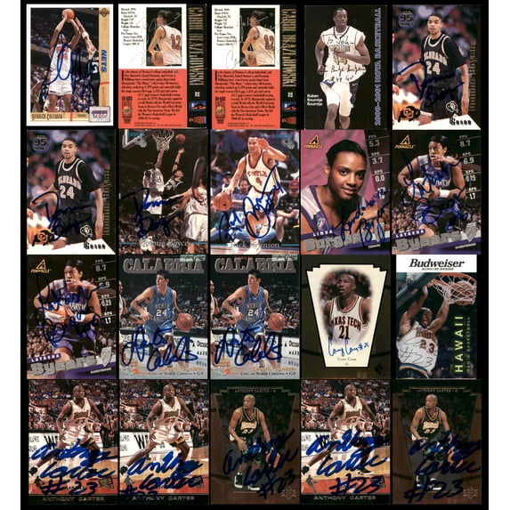Autographed Basketball Cards (127 Count Lot) SKU #257902 - Walmart.com