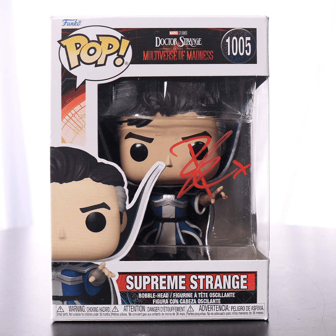 Autographed Funko POP! Doctor Strange #1005 Signed By Benedict ...