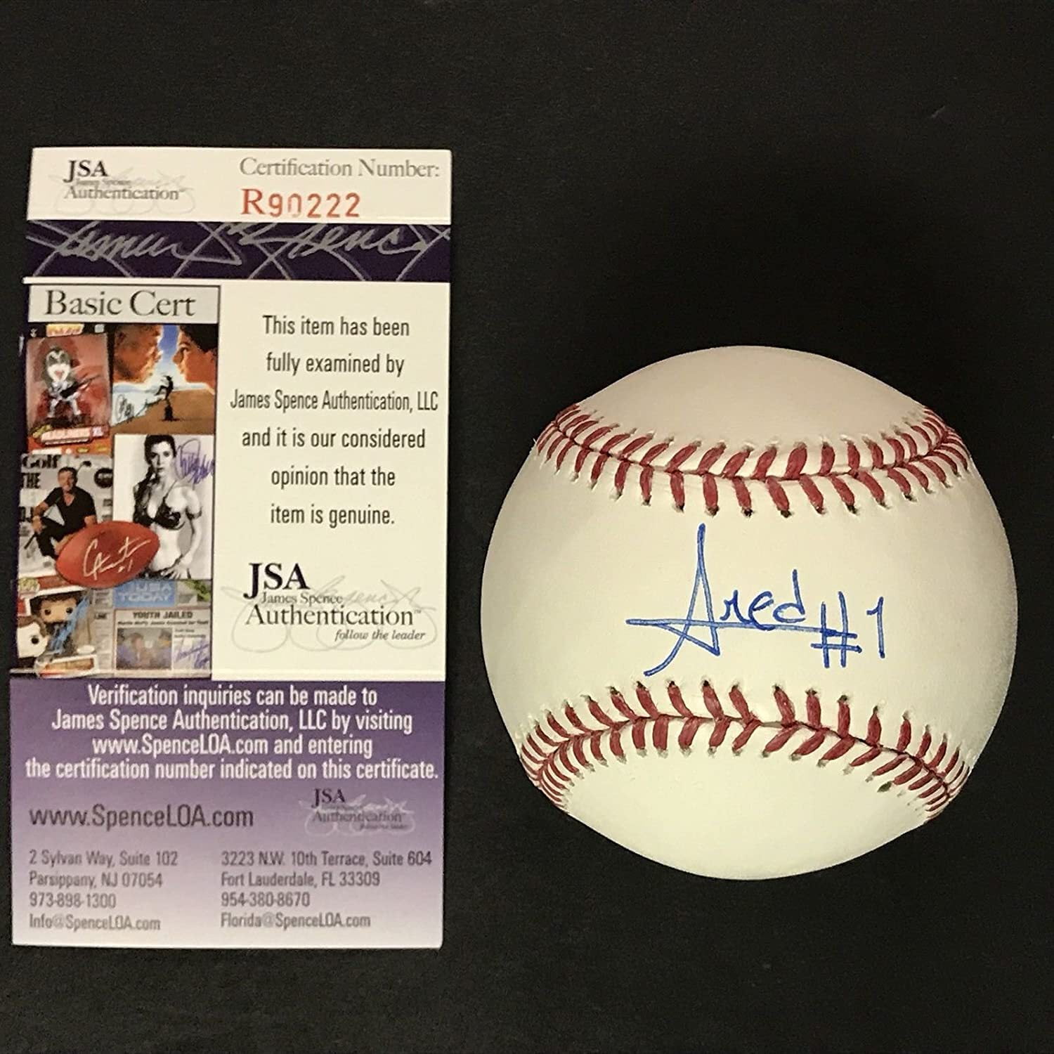 Autographed/Signed Amed Rosario Rawlings Official Major League Baseball ...