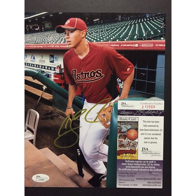 Autographed/Signed Carlos Correa Houston Astros 8x10 Baseball Photo JSA ...