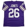 Autographed/Signed Clinton Jones Minnesota Purple Football Jersey JSA ...