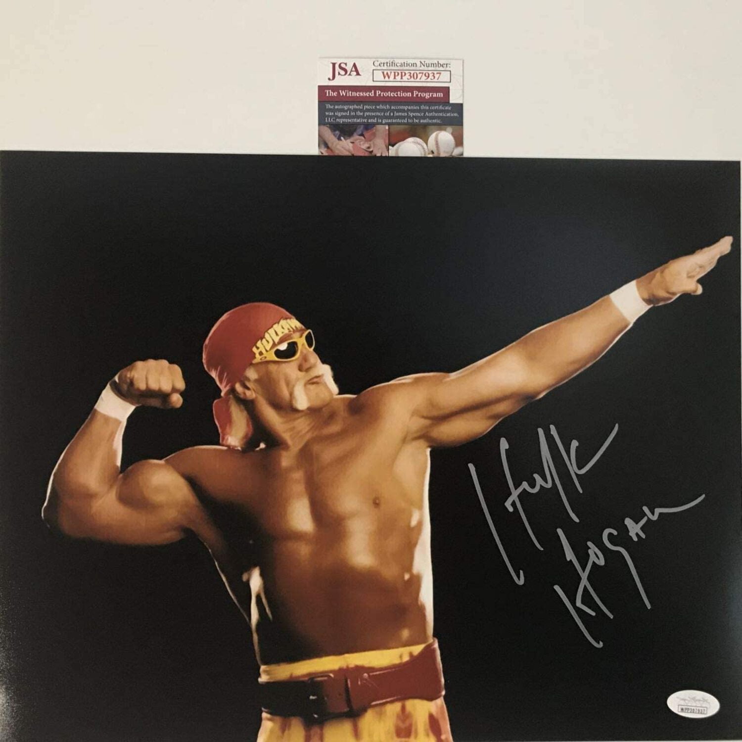 Autographed/Signed Hulk Hogan 11x14 WWE WWF Wrestling Photo JSA COA ...