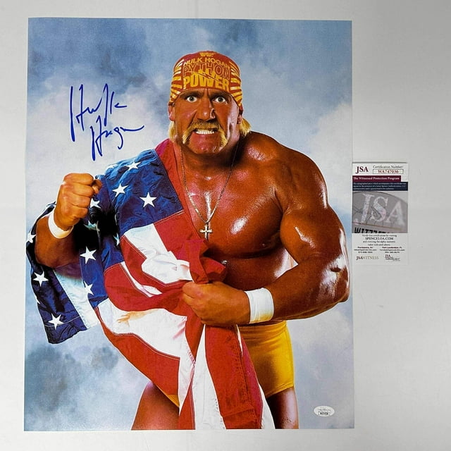 Autographed/Signed Hulk Hogan 16x20 WWE Wrestling Photo JSA COA #1 ...