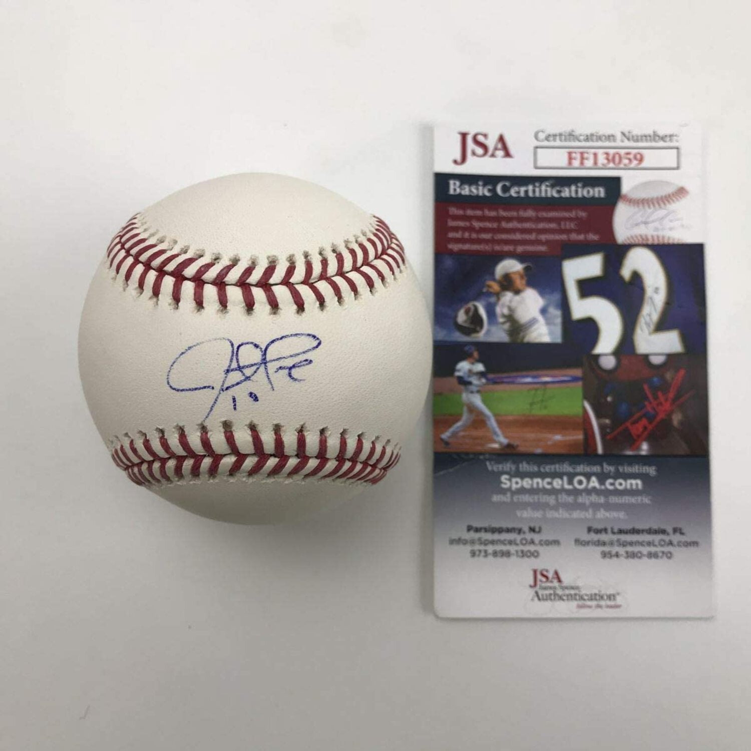 Autographed/Signed Justin Turner Rawlings Official Major League ...