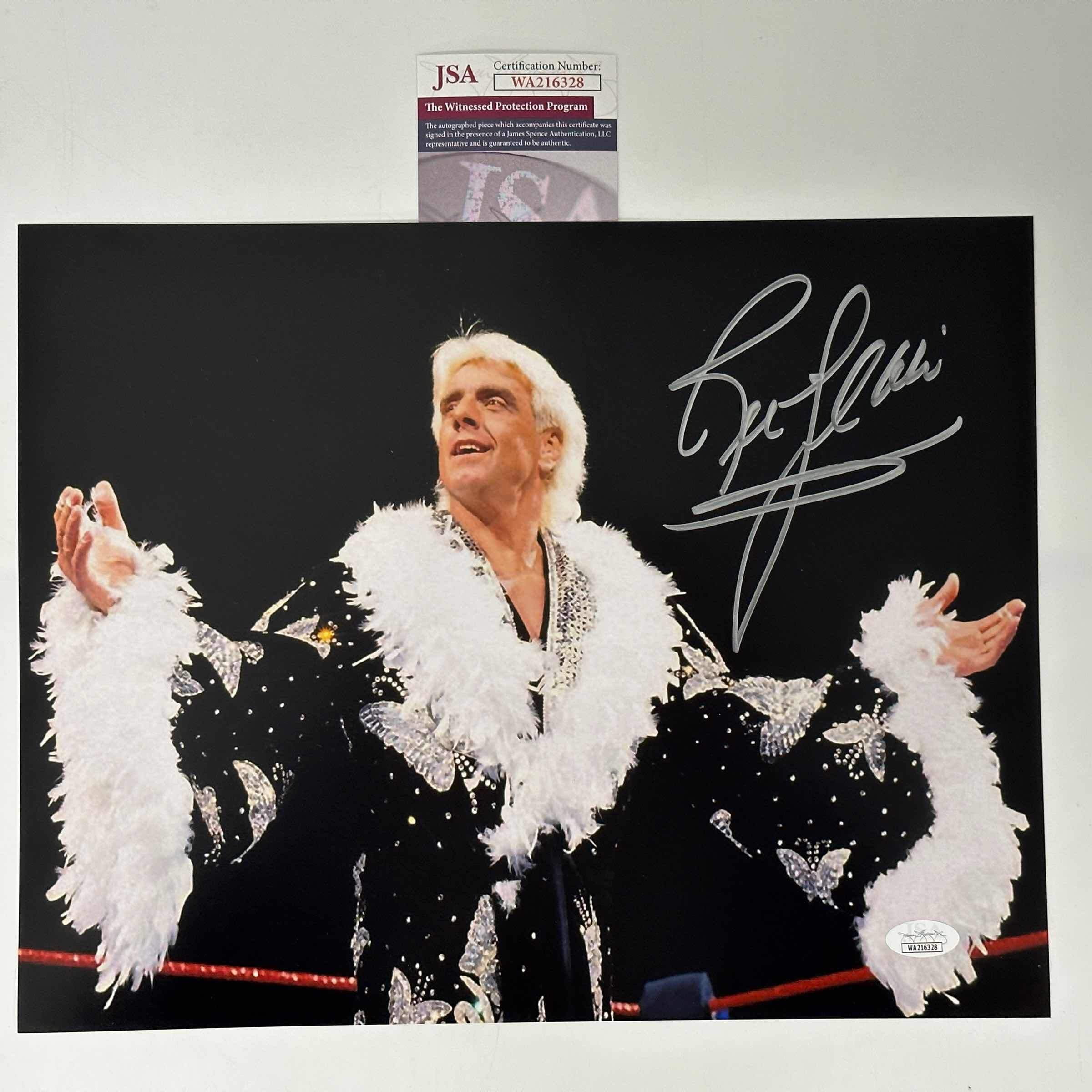 Autographed/Signed Ric Flair Nature Boy 11x14 WWE WWF Wrestling Photo ...