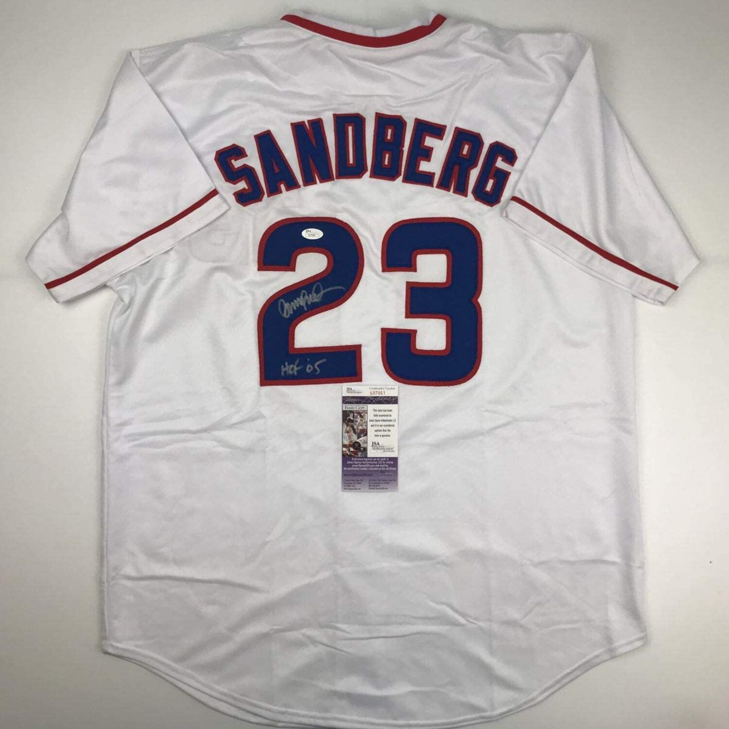 Signed Baseball Jerseys