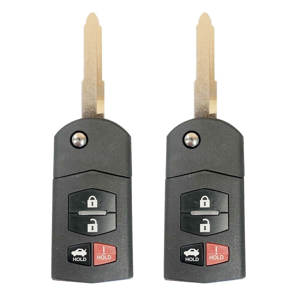 AutokeyMax Replacement Key Fob for 2005-2010 Mazda 6 Sedan, KPU41788 ...